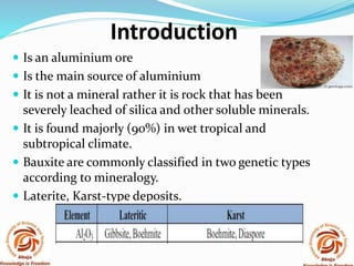 Bauxite | PPTX