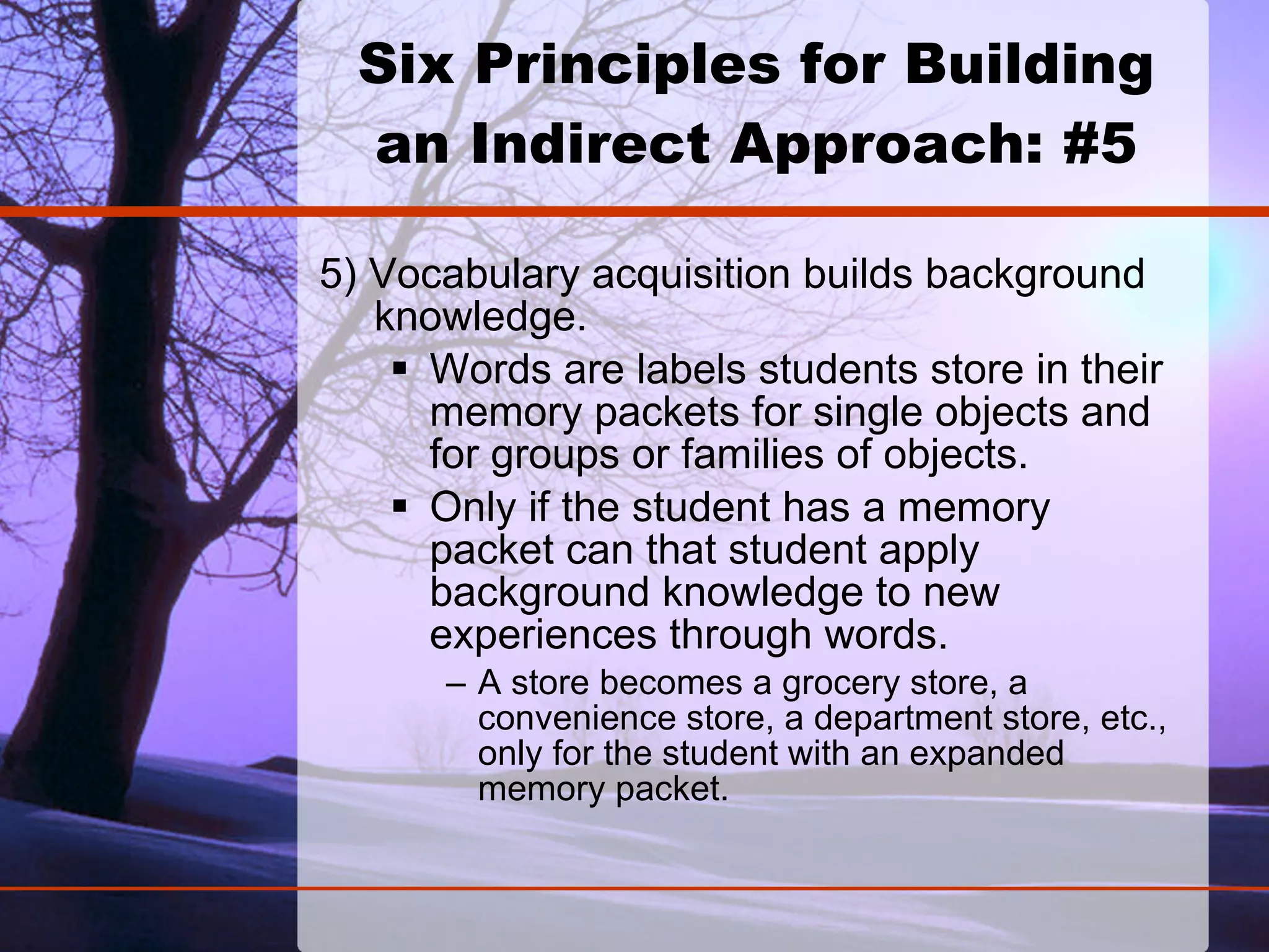 Building Academic Vocabulary | PPT