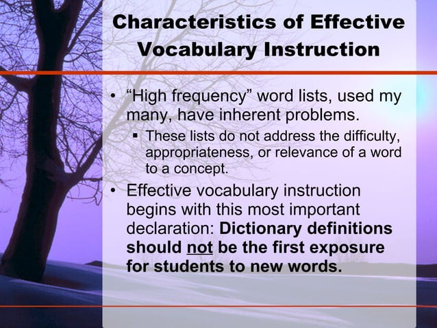 Building Academic Vocabulary | PPT