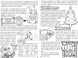 La historia de S. Nicolás - Santa Claus Papá Noel en cuadernillo | PDF