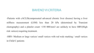 Baveno criteria journal club 28.10.2020