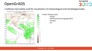 Data Visualization Techniques in Meteorological and Climatological World using variety of ...