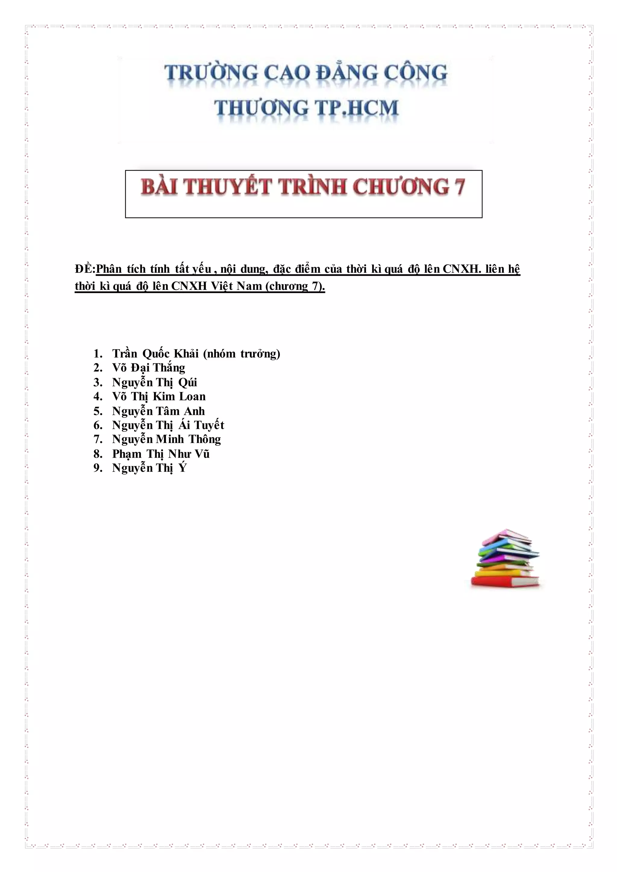 Bai thuyet trinh | PDF