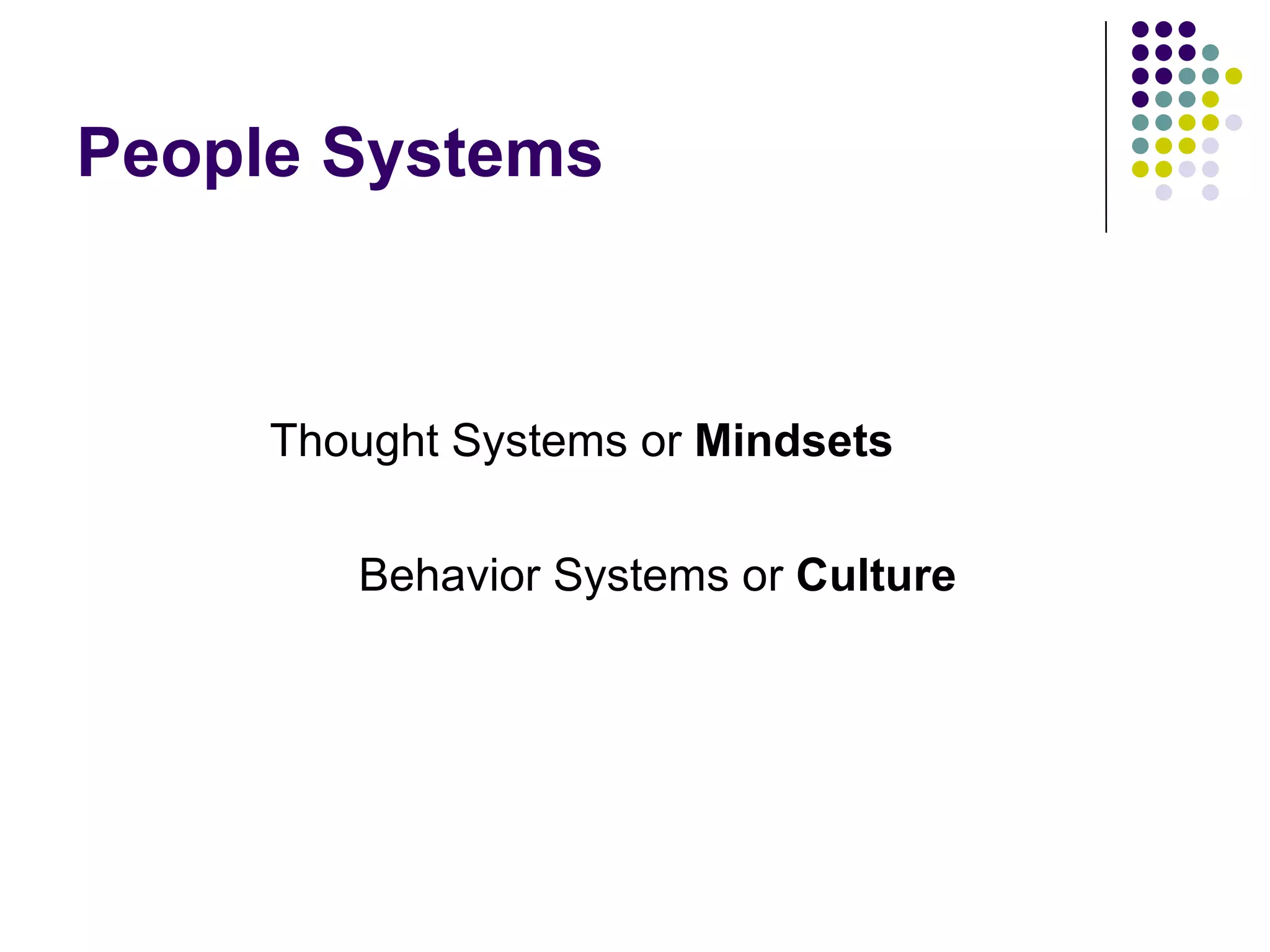 Think Systemically - Act Intelligently | PPT