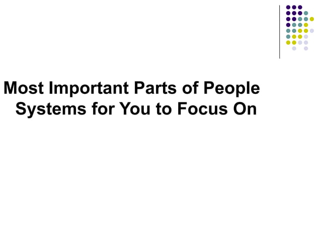 Think Systemically - Act Intelligently | PPT