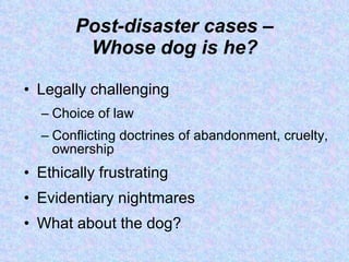 Bruce Wagman, Animal Shelter Litigation | PPT
