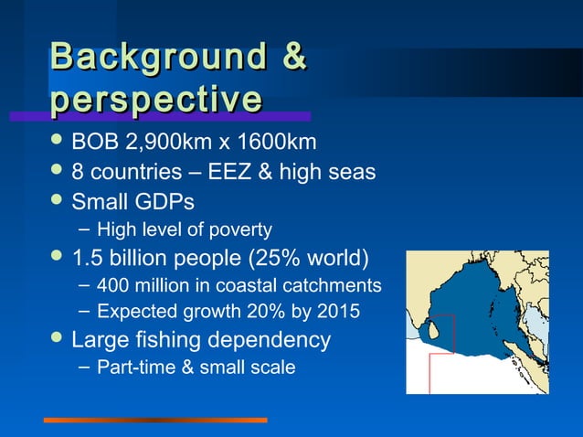 Bay of Bengal Large Marine Ecosystem | PPT | Environmental Services ...