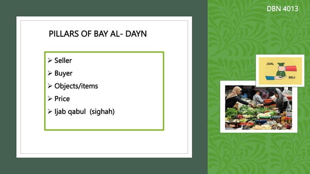 BAY’ AL-DAYN.pptx | Islam | Religion & Spirituality