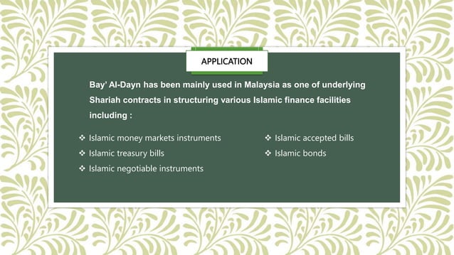 BAY’ AL-DAYN.pptx | Islam | Religion & Spirituality