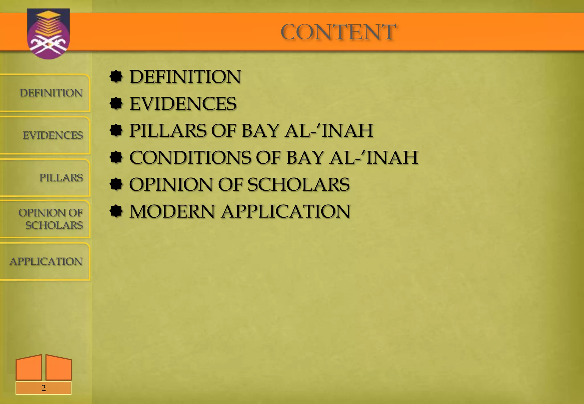 Bay' al-'Inah | PPTX