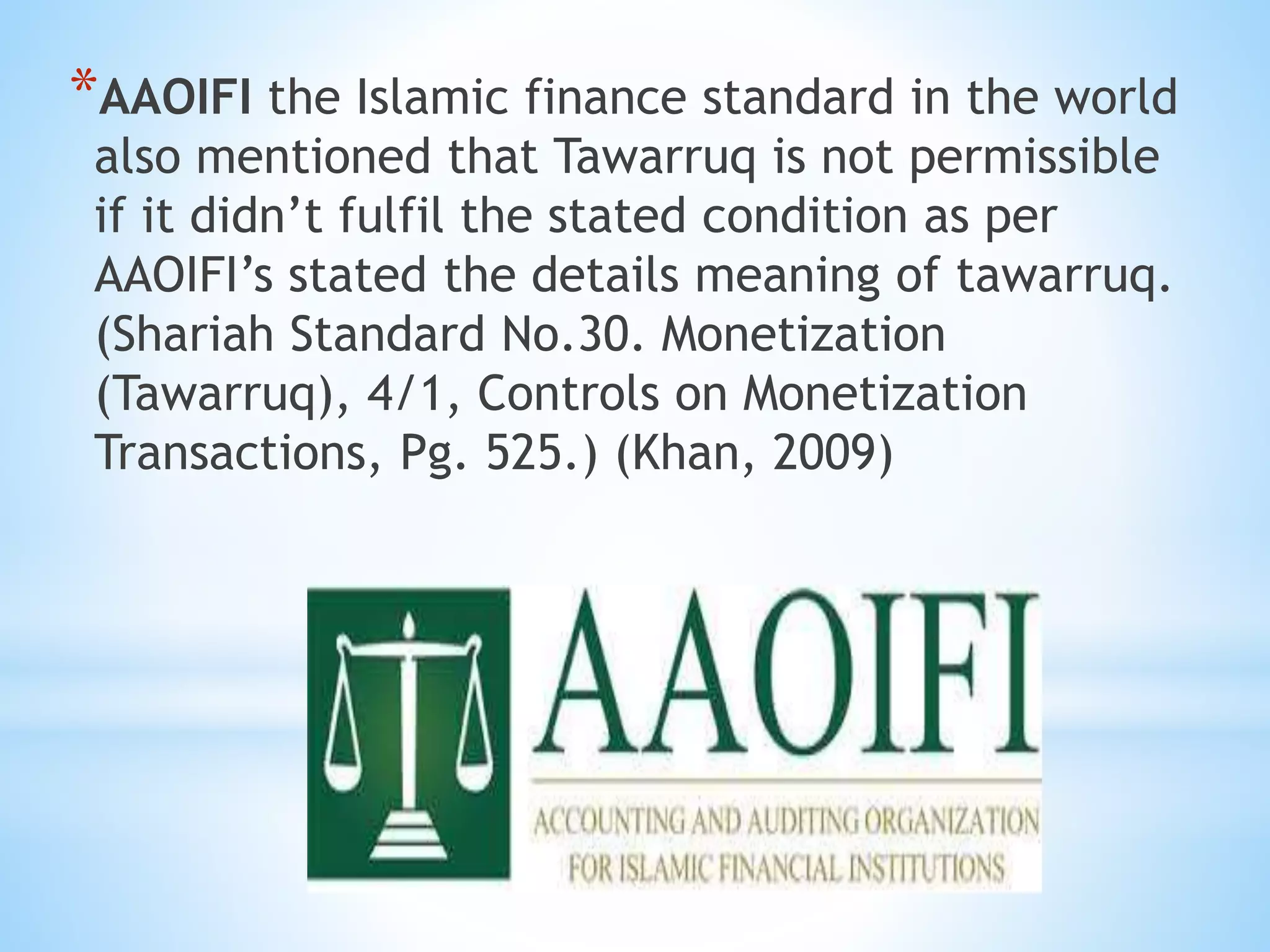 Bay al inah and tawarruq | PPTX