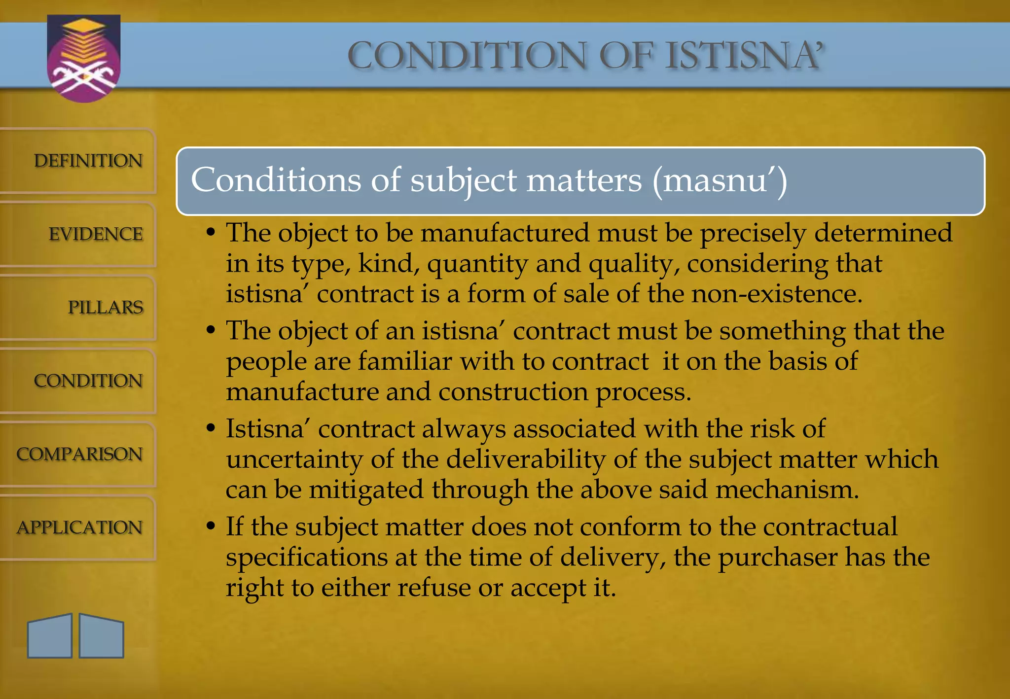 Bay' al-Istisna' | PPTX