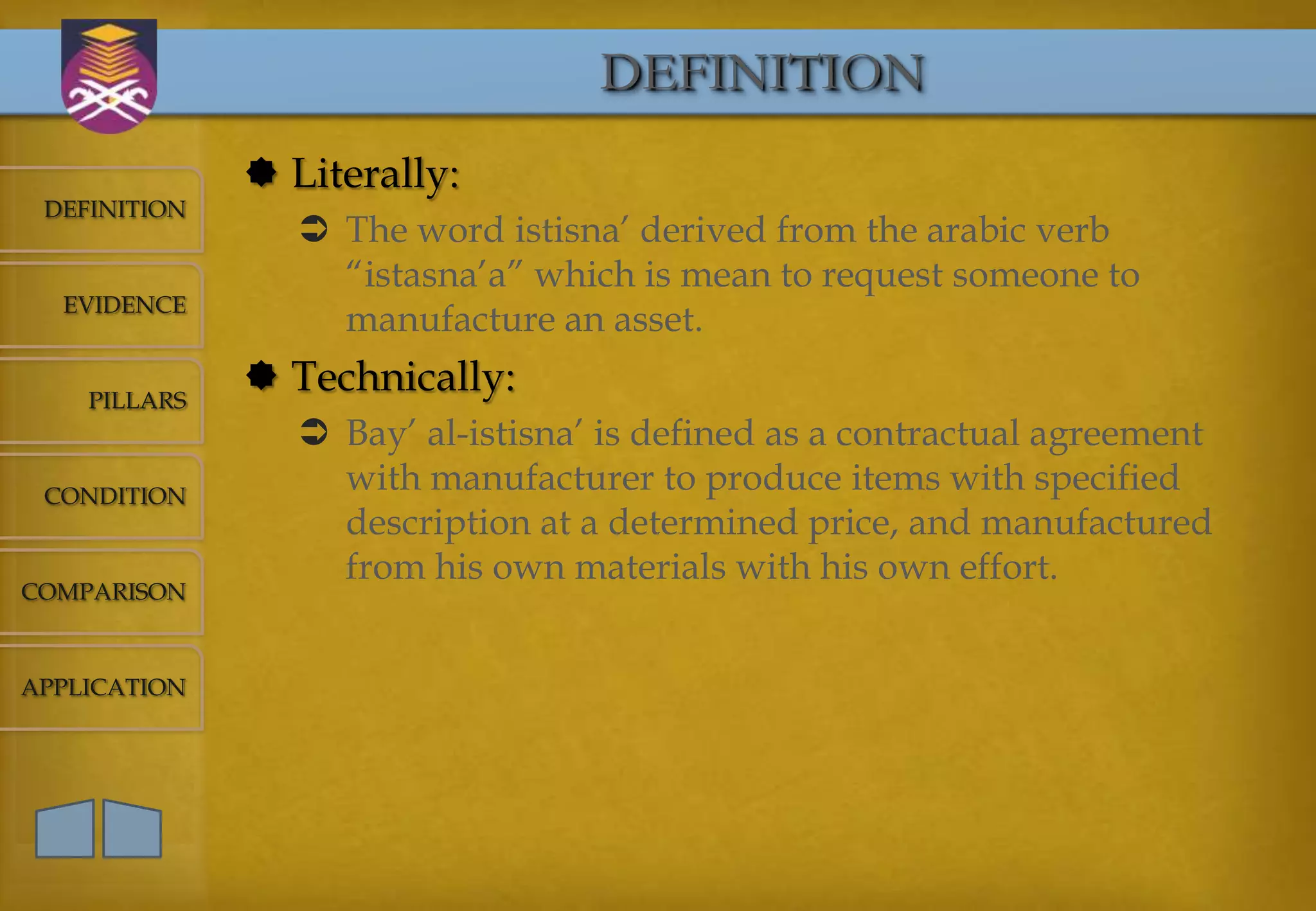 Bay' al-Istisna' | PPTX