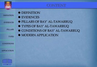 Bay' al-Tawarruq | PPTX