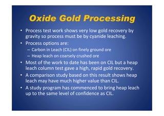 14.10.2010 Bayan airag gold project, John Wyche | PDF