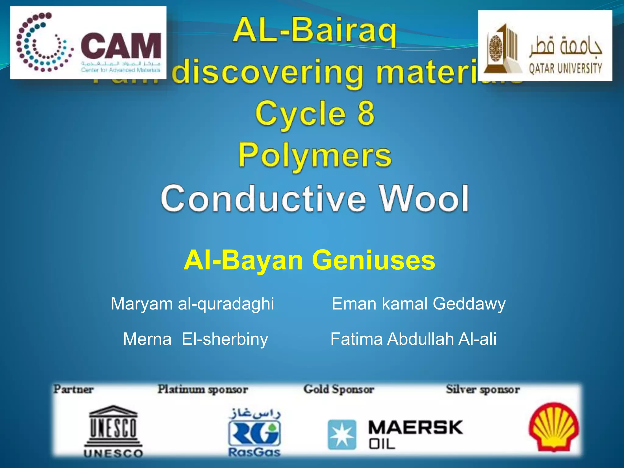 Polymer-Conductive Wool -IDM8 | PPT