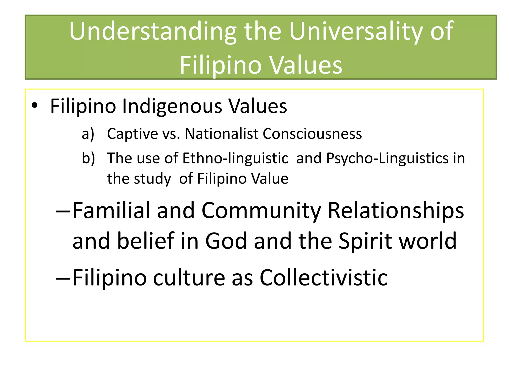 LESSON 3: FILIPINO VALUES: BAYANIHAN | PPTX