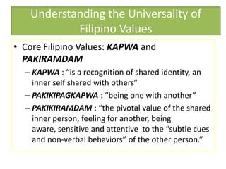 LESSON 3: FILIPINO VALUES: BAYANIHAN | PPTX