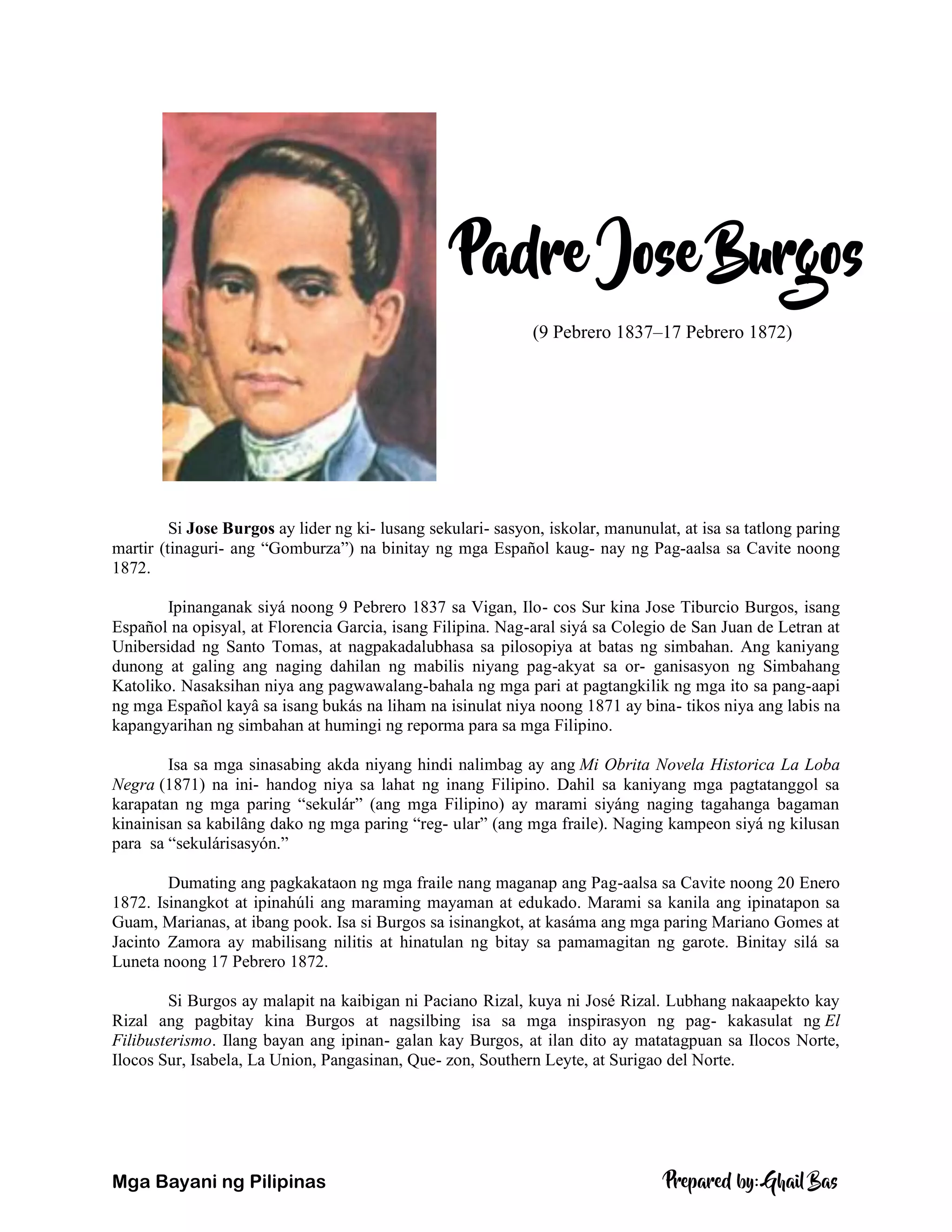 Bayani ng Pilipinas | PDF