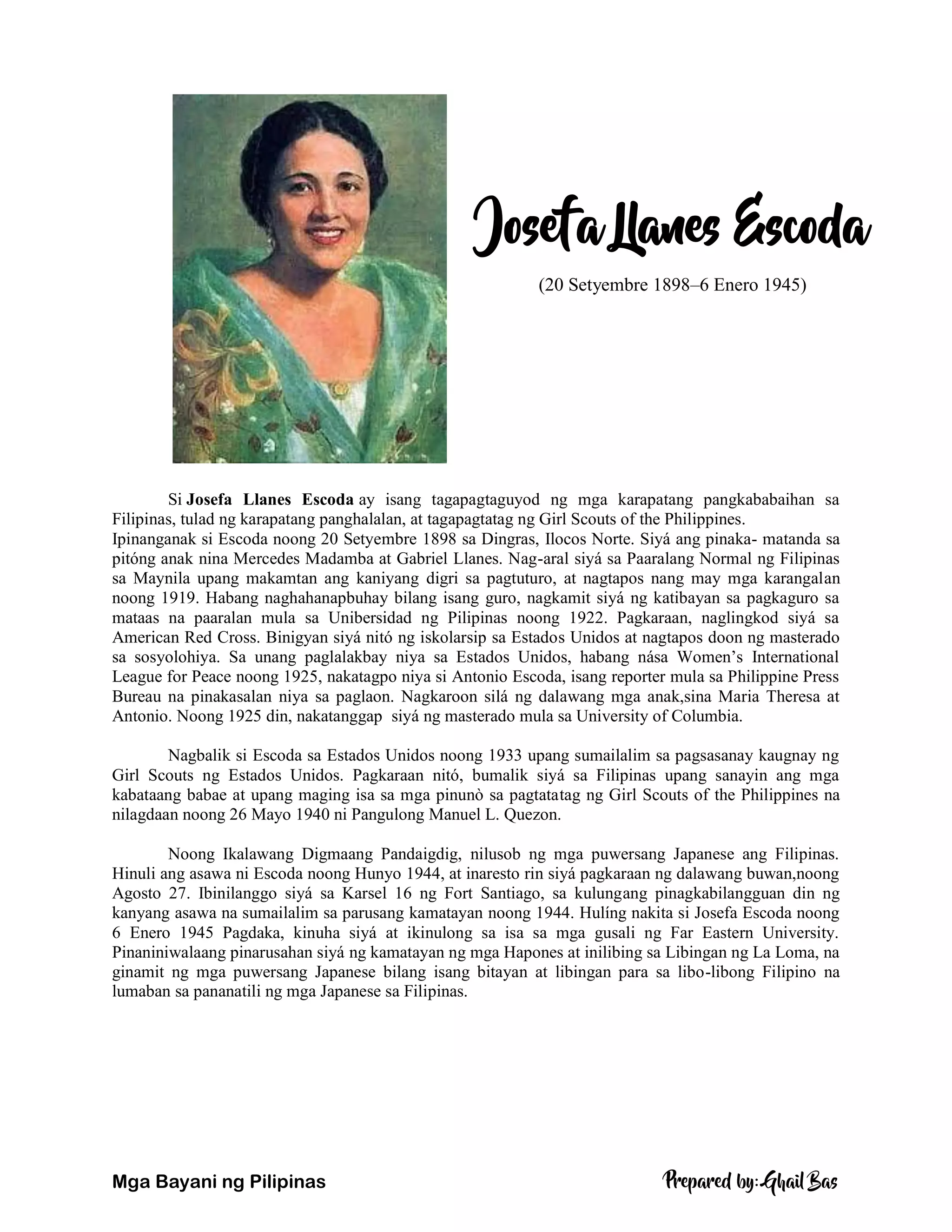 Bayani ng Pilipinas | PDF