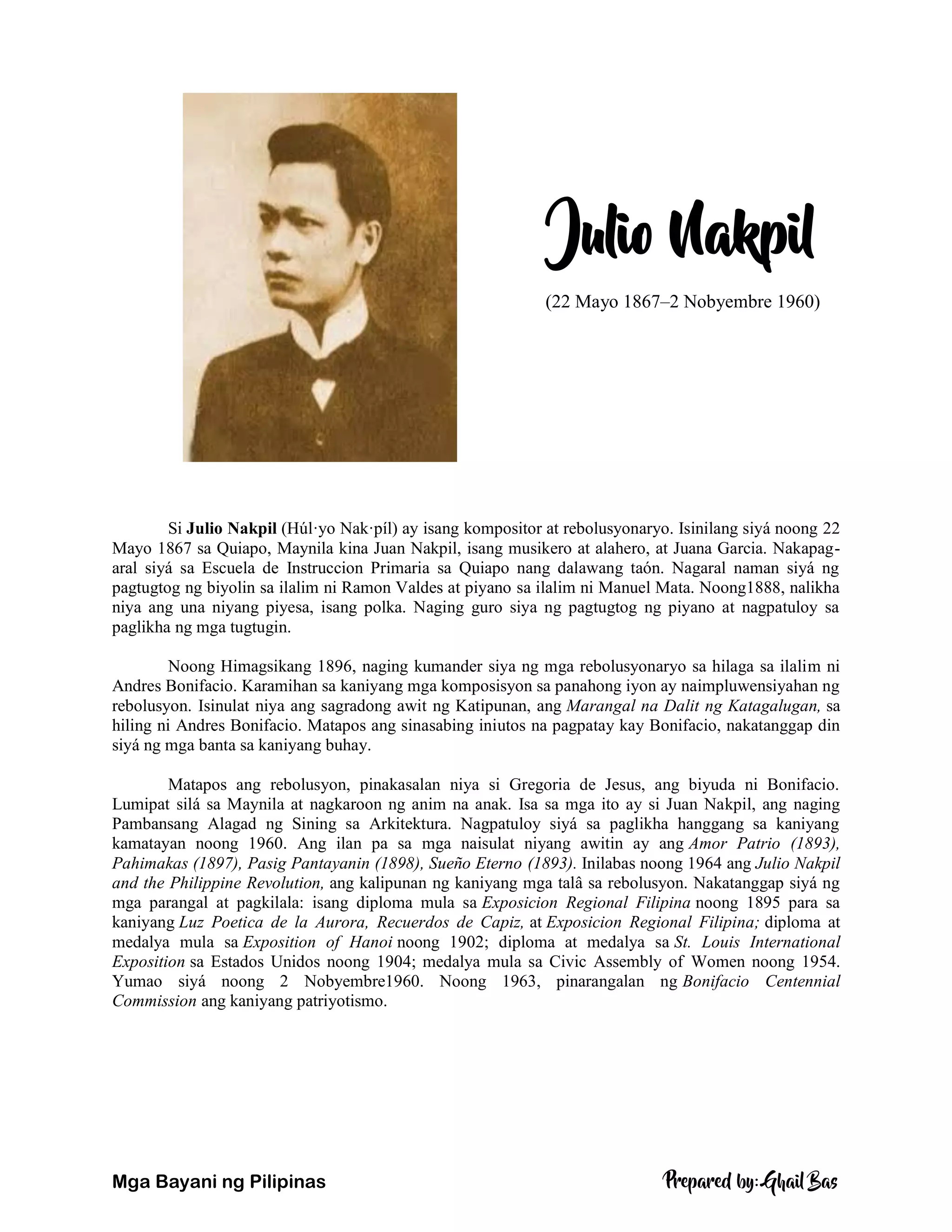 Bayani ng Pilipinas | PDF