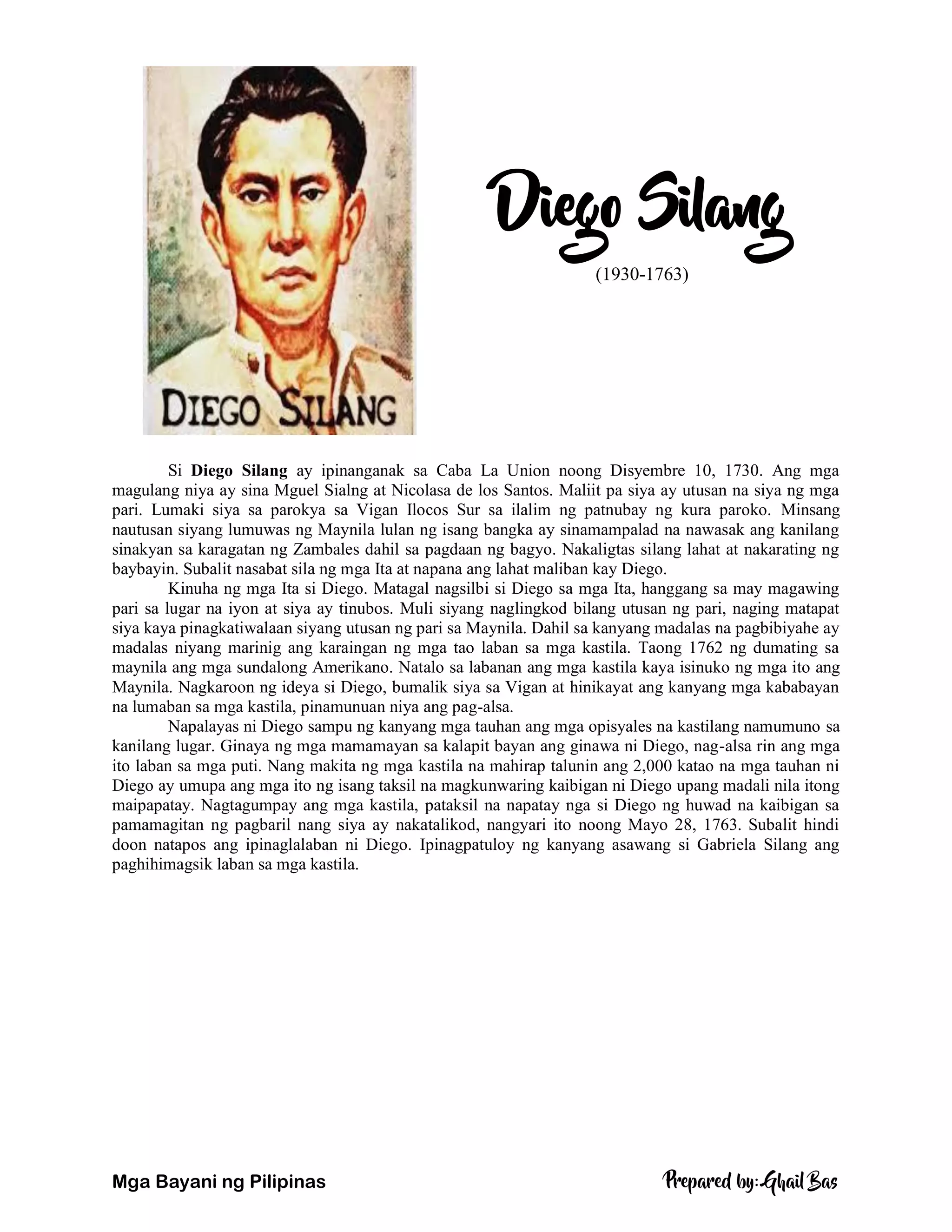 Bayani ng Pilipinas | PDF