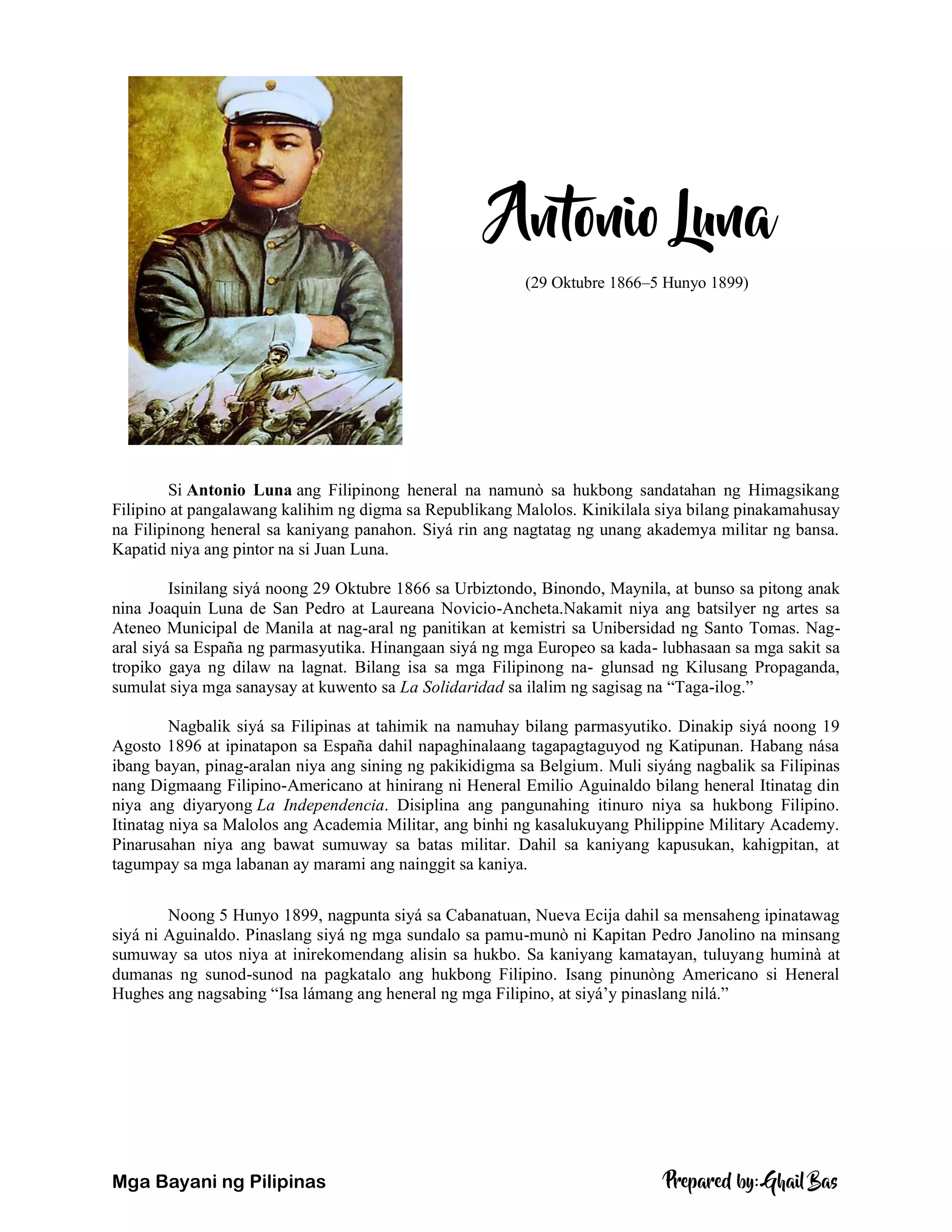 Bayani ng Pilipinas | PDF