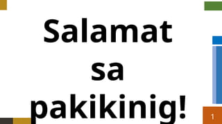 Tamang Pagsulat at Pag aaral ng Baybayin | PPTX