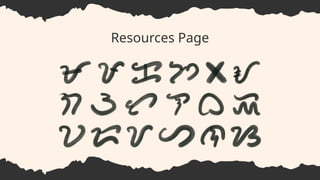 BAYBAYIN (Philippine Ancient Writing System) | PPTX