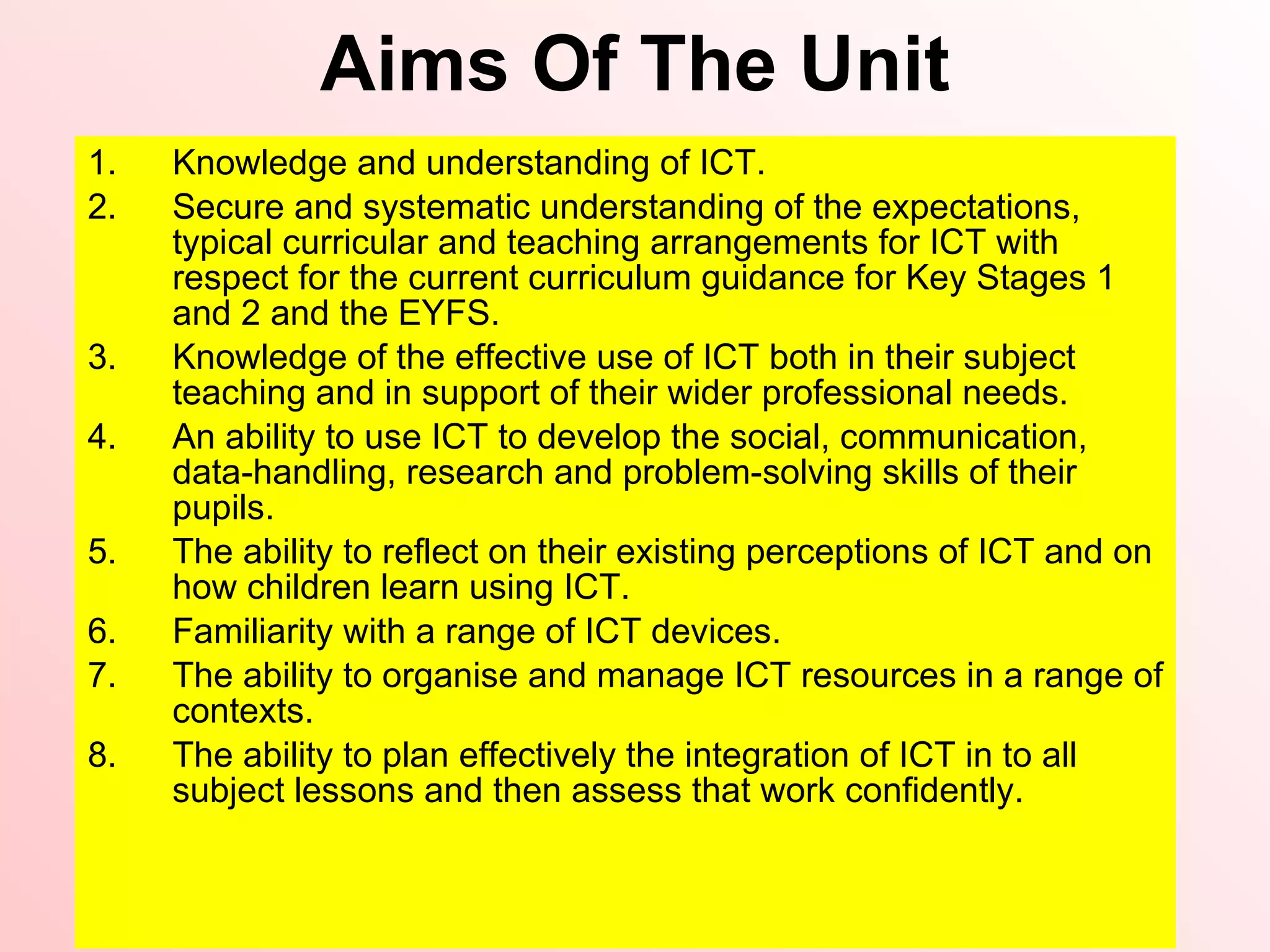Ba Year 1 Intro & Ict Nc 09 10 Student | PPT