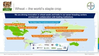 Bayer CropScience Annual Press Conference 2013 | PPTX