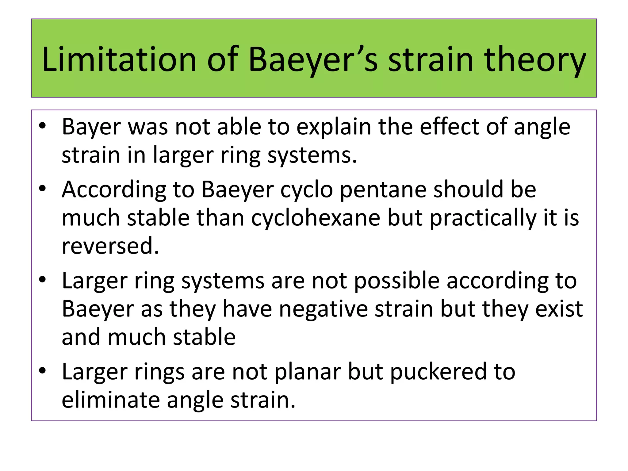 Bayers strain theory | PPTX