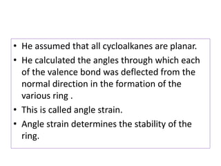 Bayers strain theory | PPTX