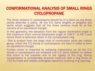 Bayers theory & conformational analysis of cylohexane | PDF