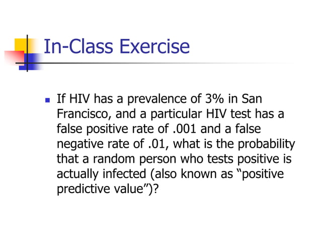 Understanding the conditional probability | PPT