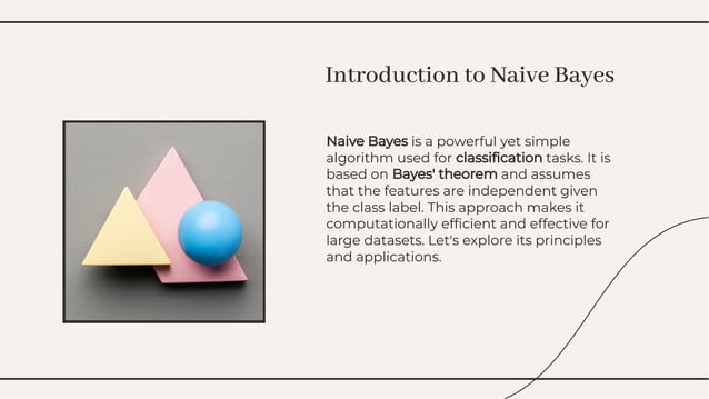 Naive Bayes Simple approach to classification | PPT