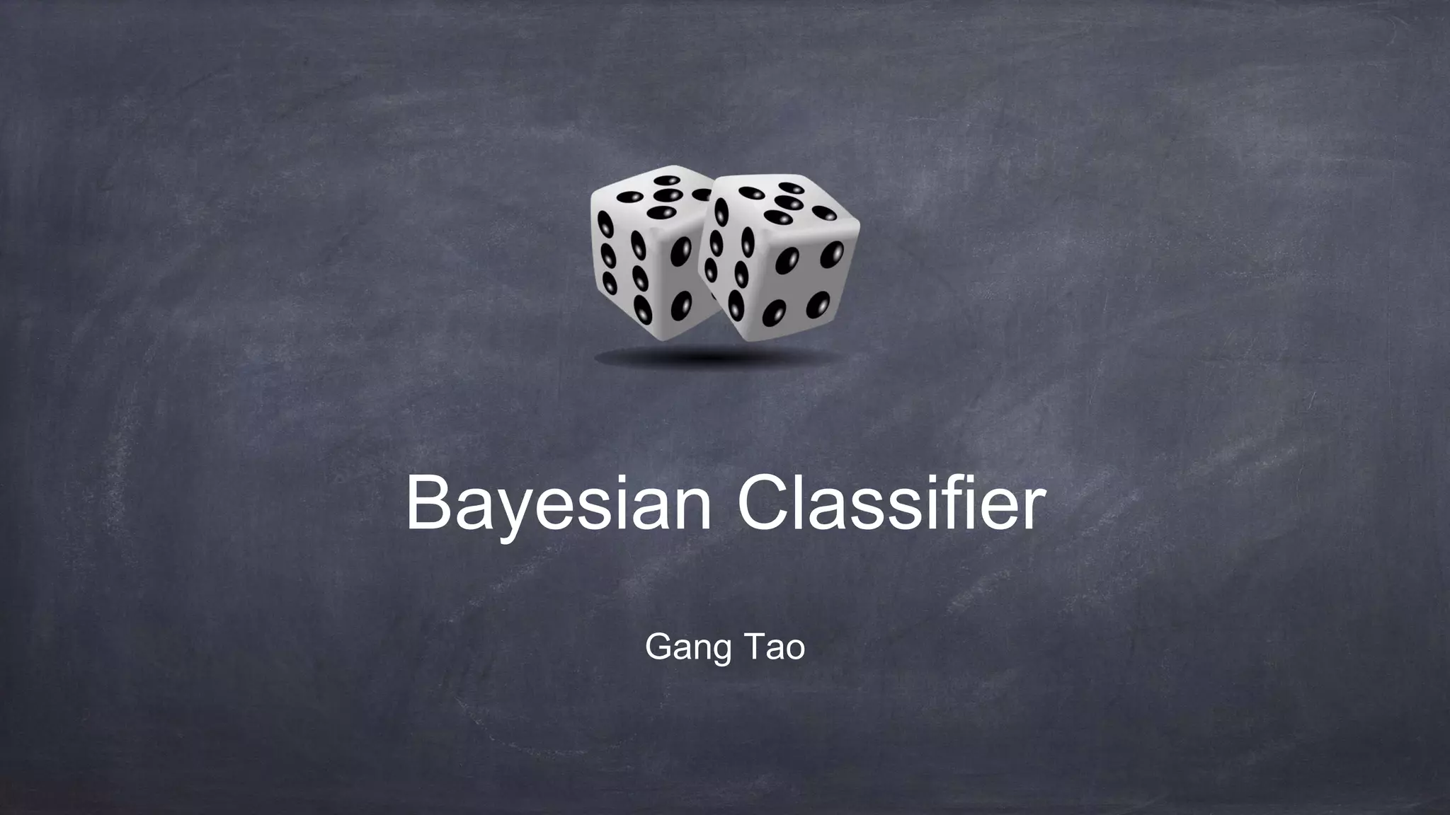 Bayesian Classification | PPTX