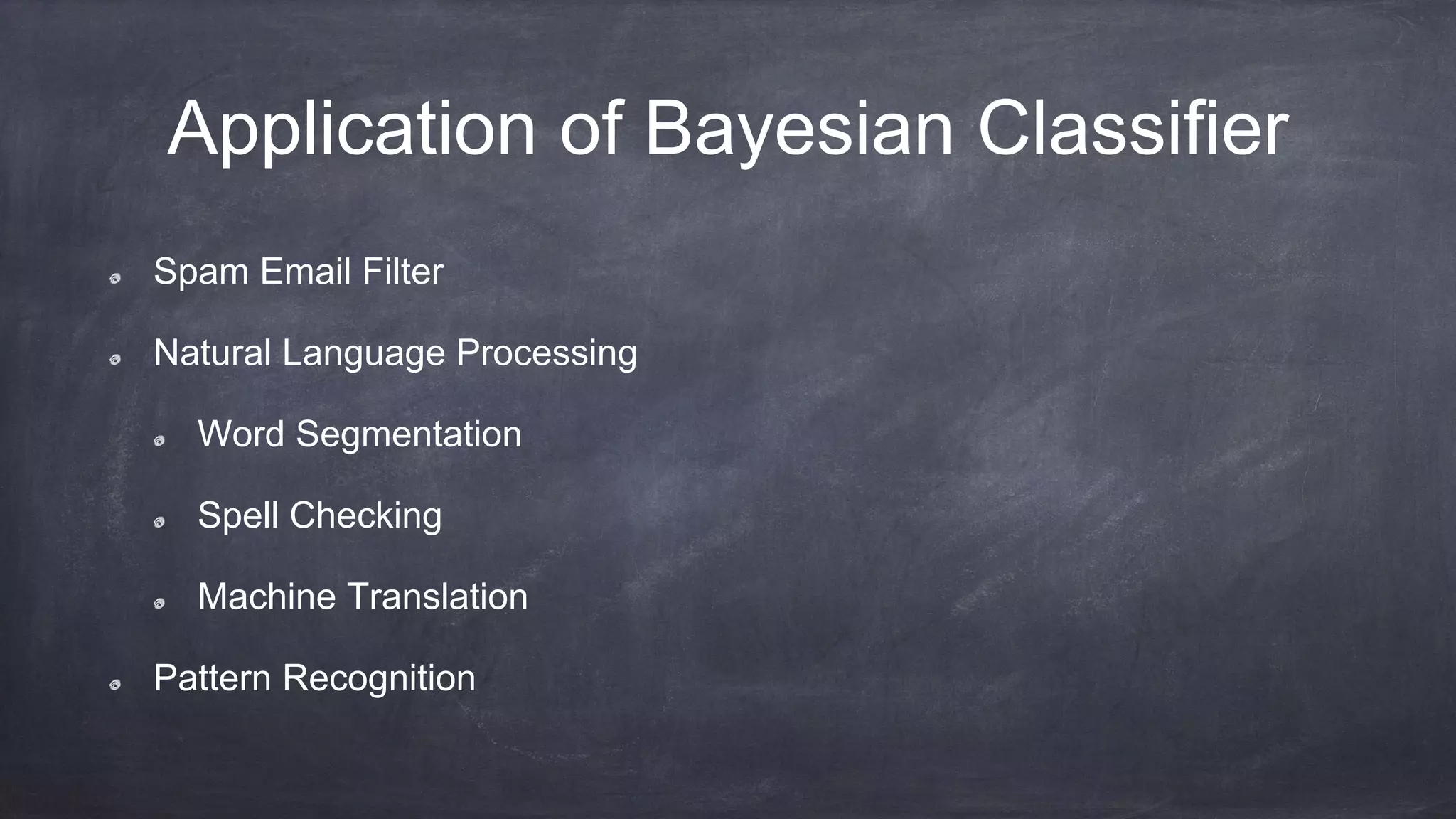 Bayesian Classification | PPTX