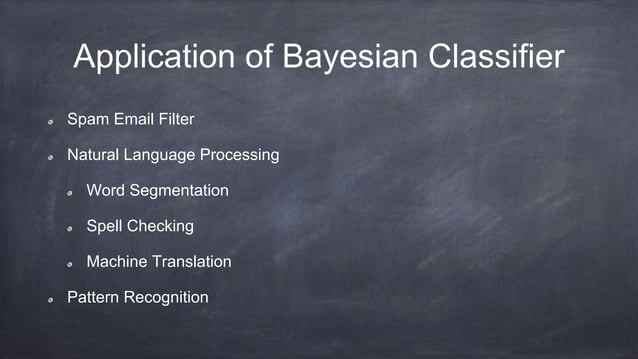 Bayesian Classification | PPTX | Technology & Computing