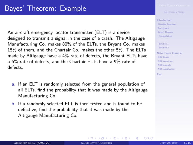 Naive Bayes Classifier | PDF