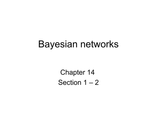 bayesian networks simple graphical notation | PPT