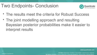 Bayesian Analysis Example - Multiple Endpoints | PPT