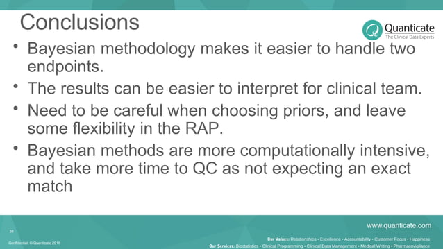 Bayesian Analysis Example - Multiple Endpoints | PPT