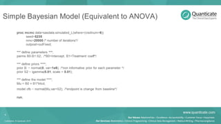 Bayesian Analysis Example - Multiple Endpoints | PPT