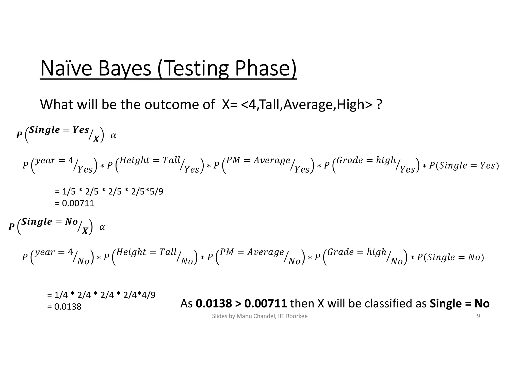 Bayesian classification | PDF