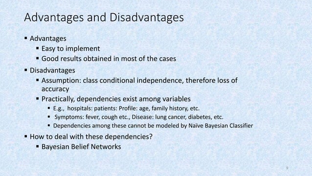 Bayesian classification | PPTX | Technology & Computing
