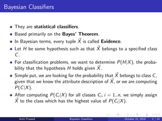 Bayesianclassifiers | PDF