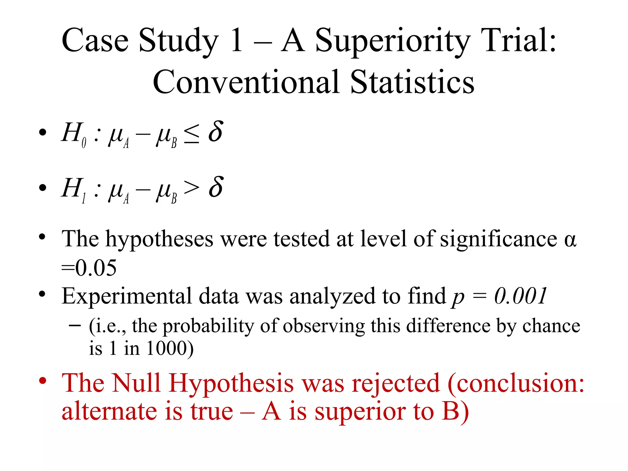 Bayesian decision making in clinical research | PPT