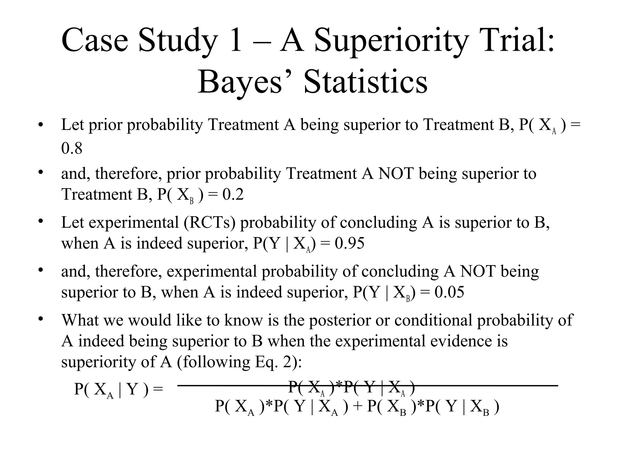 Bayesian Decision Making In Clinical Research Ppt