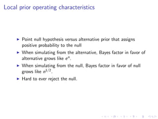 Bayesian hypothesis testing | PDF